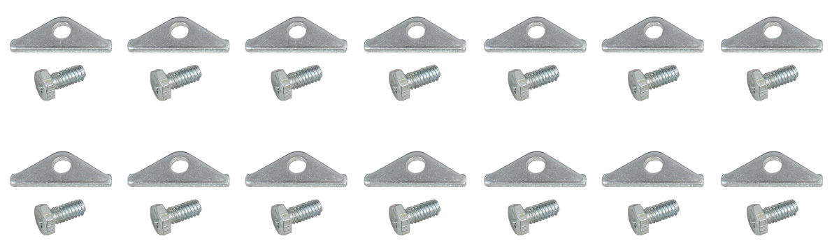 Retainer Set, Valve Cover, 14 Retainers w/Bolts @ RESTOPARTS.com